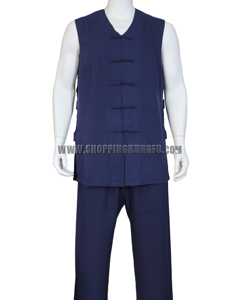 custom 25 colors Cotton Linen Shaolin Monk Wudang Taoist Buddhist Kung ...