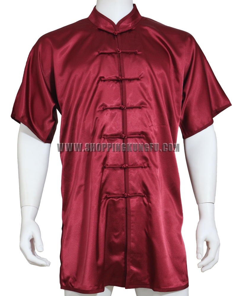 Tai chi Jacket Martial arts Coat Silk Satin custom service for all sizes